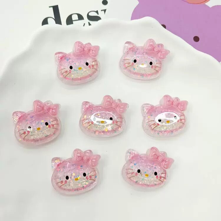 Коробка с блестящим персонажем Котенок: 5 шт. милых персонажей Sanrio для детских подарков