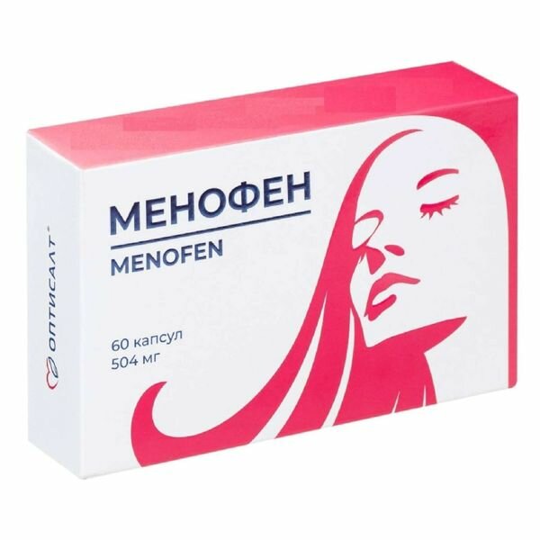 Менофен капсулы 504мг 60шт
