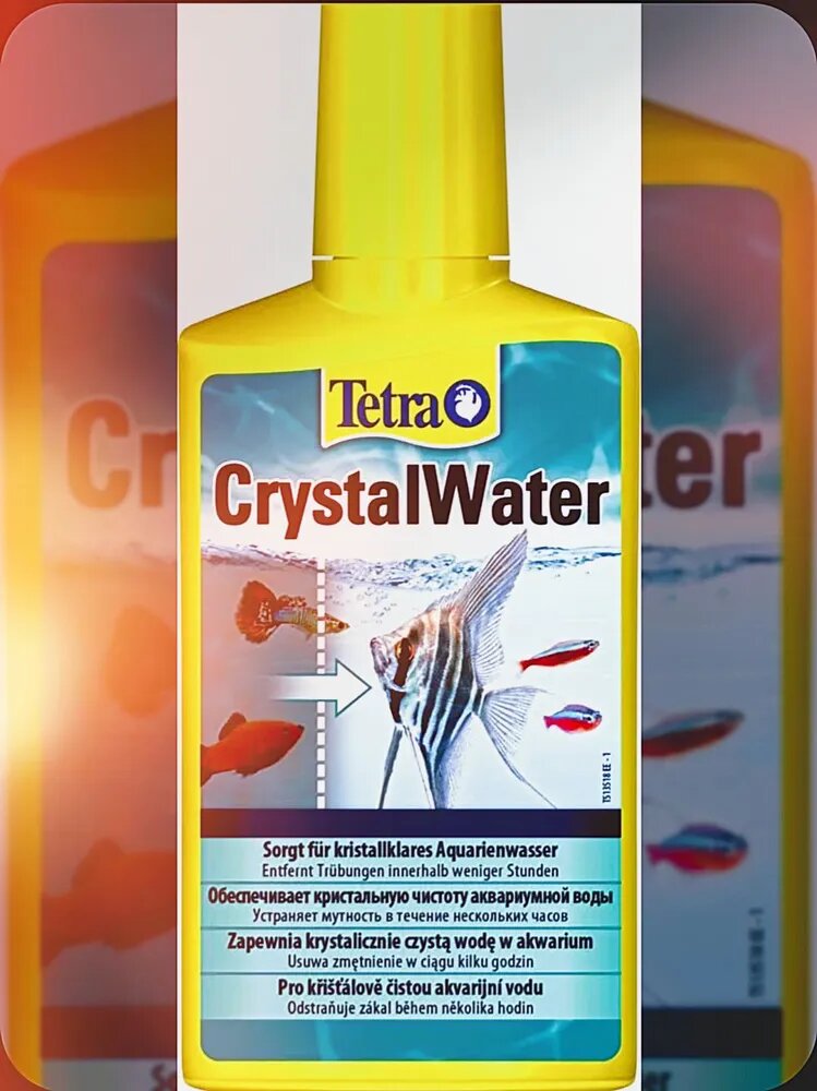 Tetra CrystalWater Средство для воды в аквариуме 100 мл - устраняет помутнение