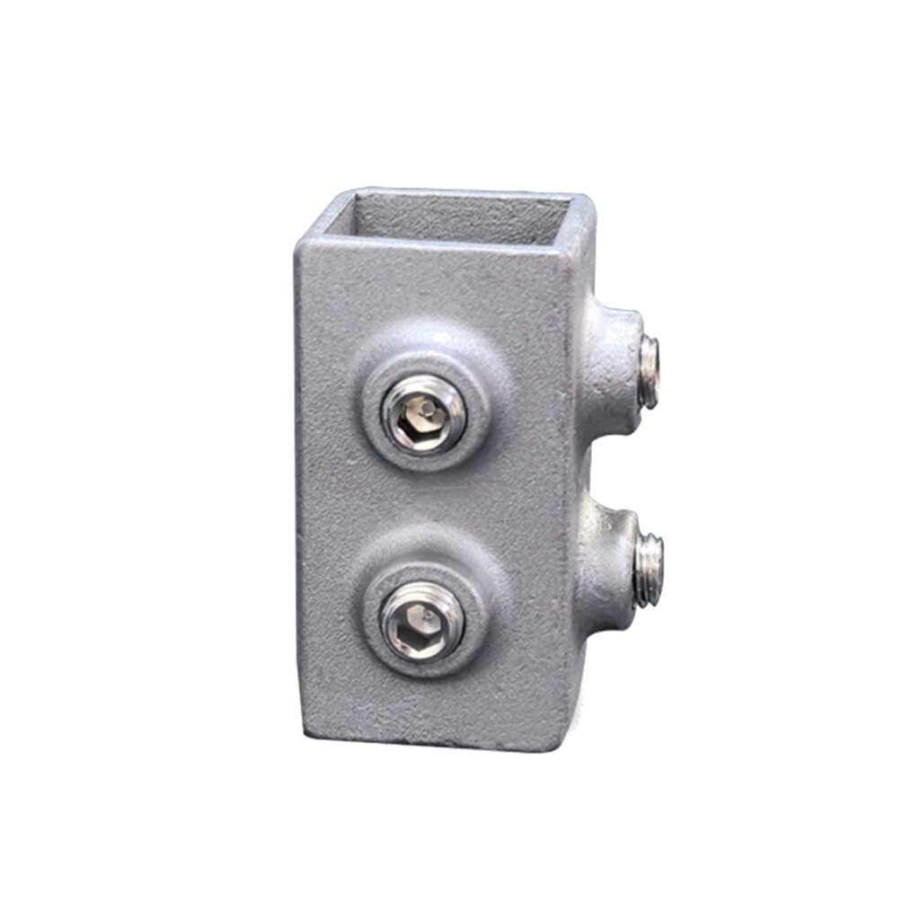 Переходник для квадратных труб из алюминиевого сплава с квадратной трубкой Прост в установке