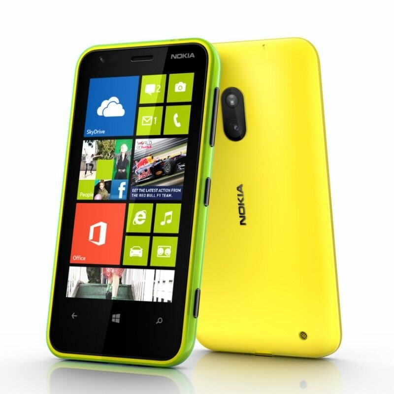 Nokia Мобильный телефон Nokia Lumia 620, желтый