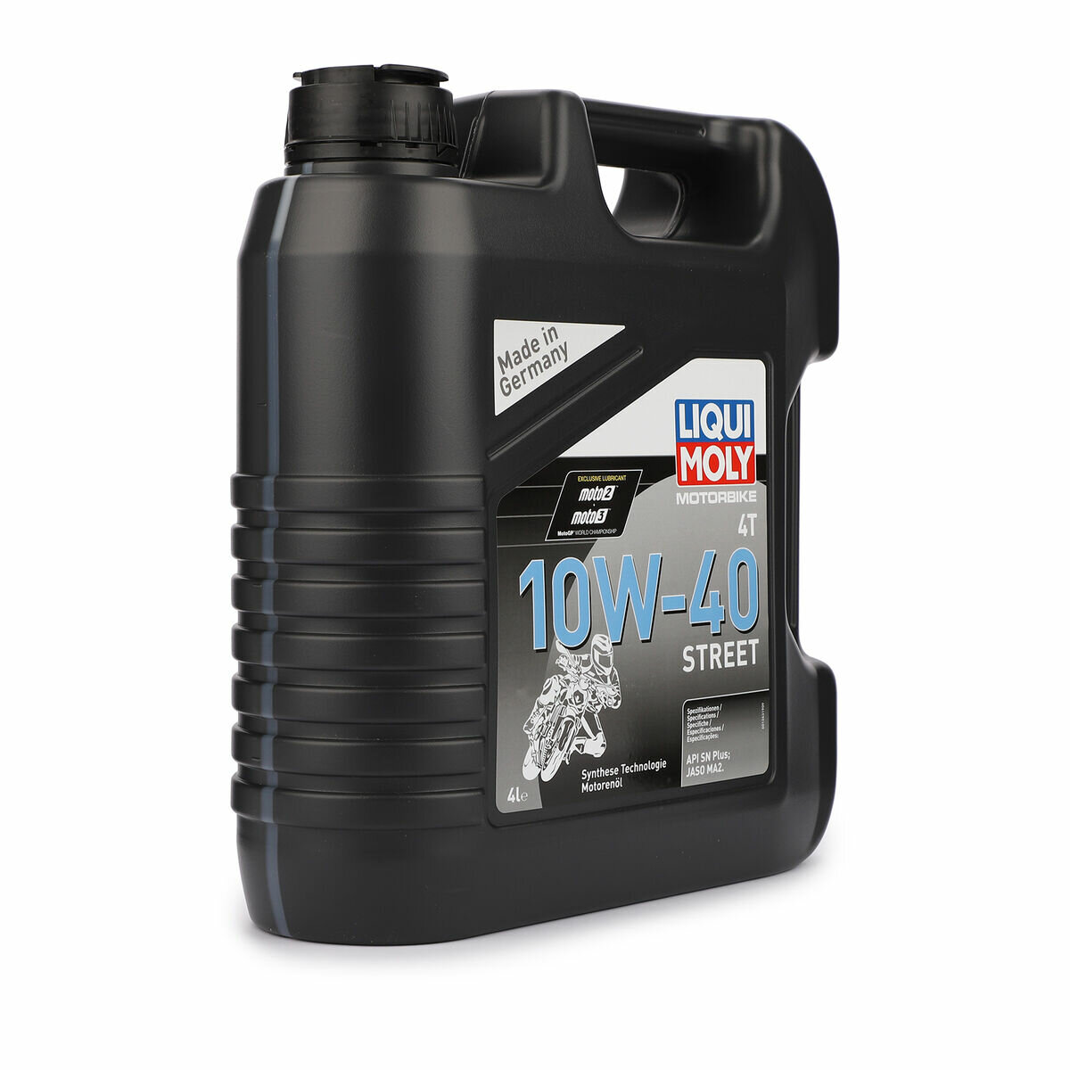Масло Моторное Liqui Moly Motorbike 4T Street 10W-40 4Л.(Liqui Moly 1243)