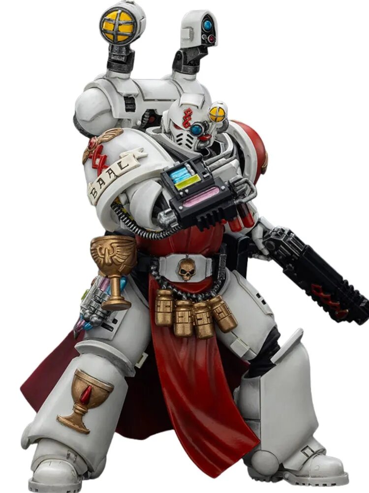 GAEA Blood Angels Sanguinary Priest with heavy bolt pistol, chainsword and narthecium Warhammer 40K Подвижная фигурка 1/18 nодаpок коллекция игрушек