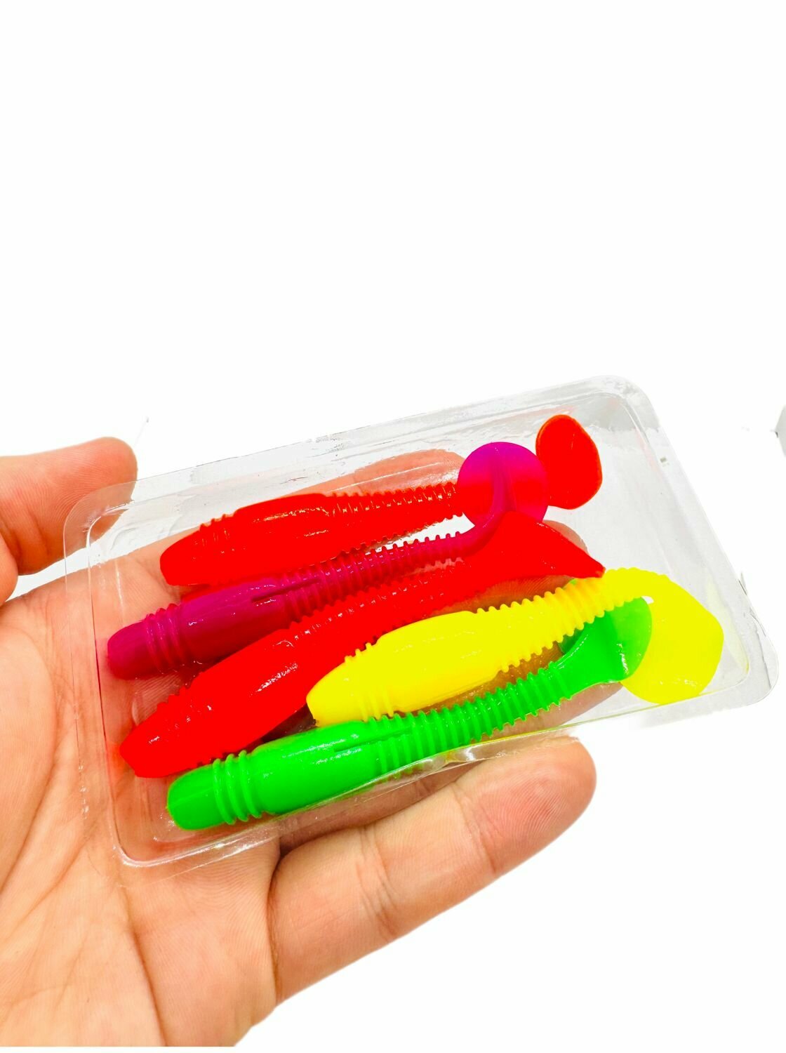 Силиконовые приманки для рыбалки; Силиконовые приманки; 5шт