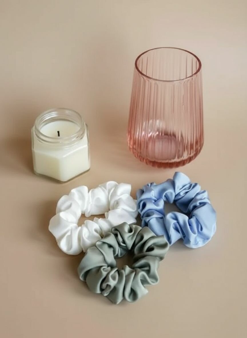 Резинки для волос шелковая 8 HORAS of silk