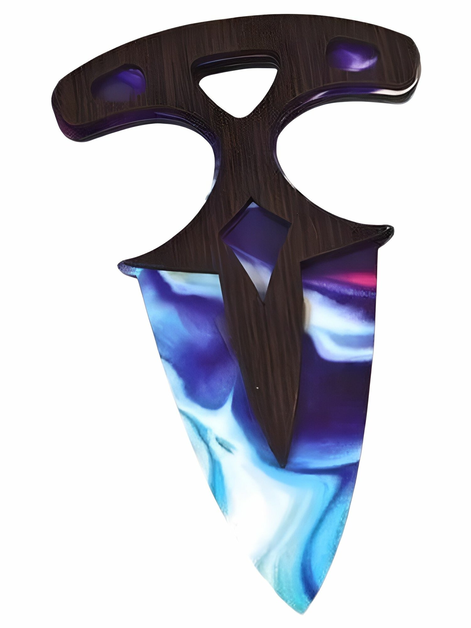 Деревянный нож "Тычковый" 10 см.