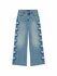 Джинсы MAJE Pattern straight-leg jeans, размер 36, blue