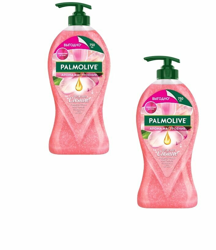 Душ-Гель Palmolive Арома Настроение Нежное Сияние 750 мл 2шт