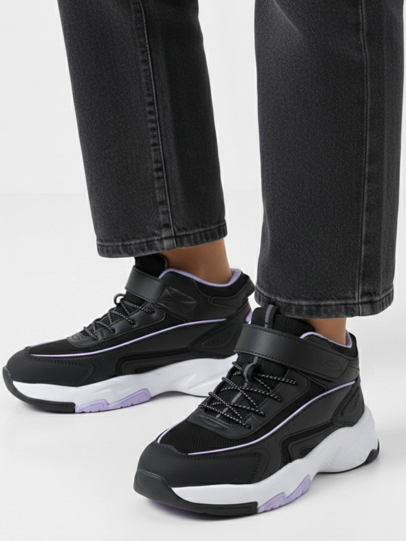 Кроссовки Кроссовки для девочек, kari, размер 32, цвет черный