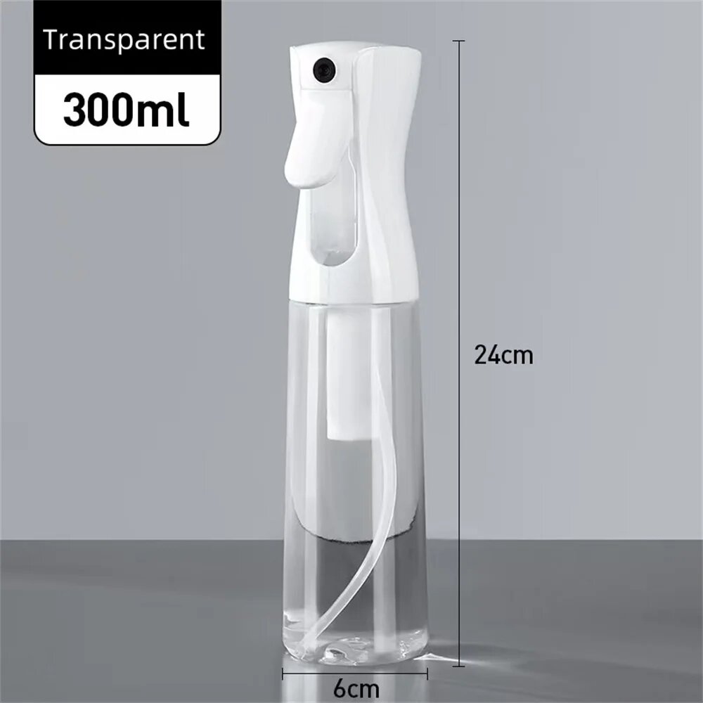 Одноразовый распылитель для волос Plastic Белый, 300ML Transparent