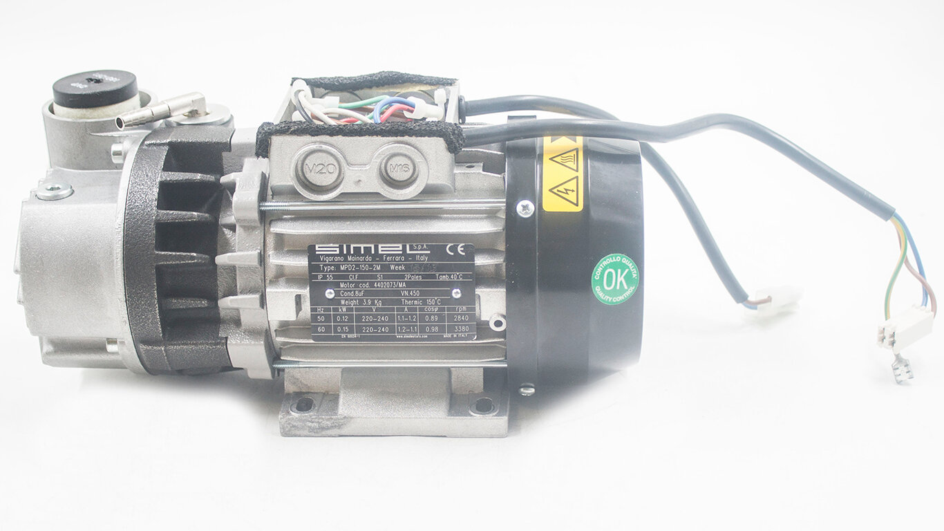 Вакуумный насос для вакууматора Miele 11633670, 8334290 (LC4 9601070/25,MPD2-150-2MLC4 9601070/25, MPD2-150-2M). Товар уцененный