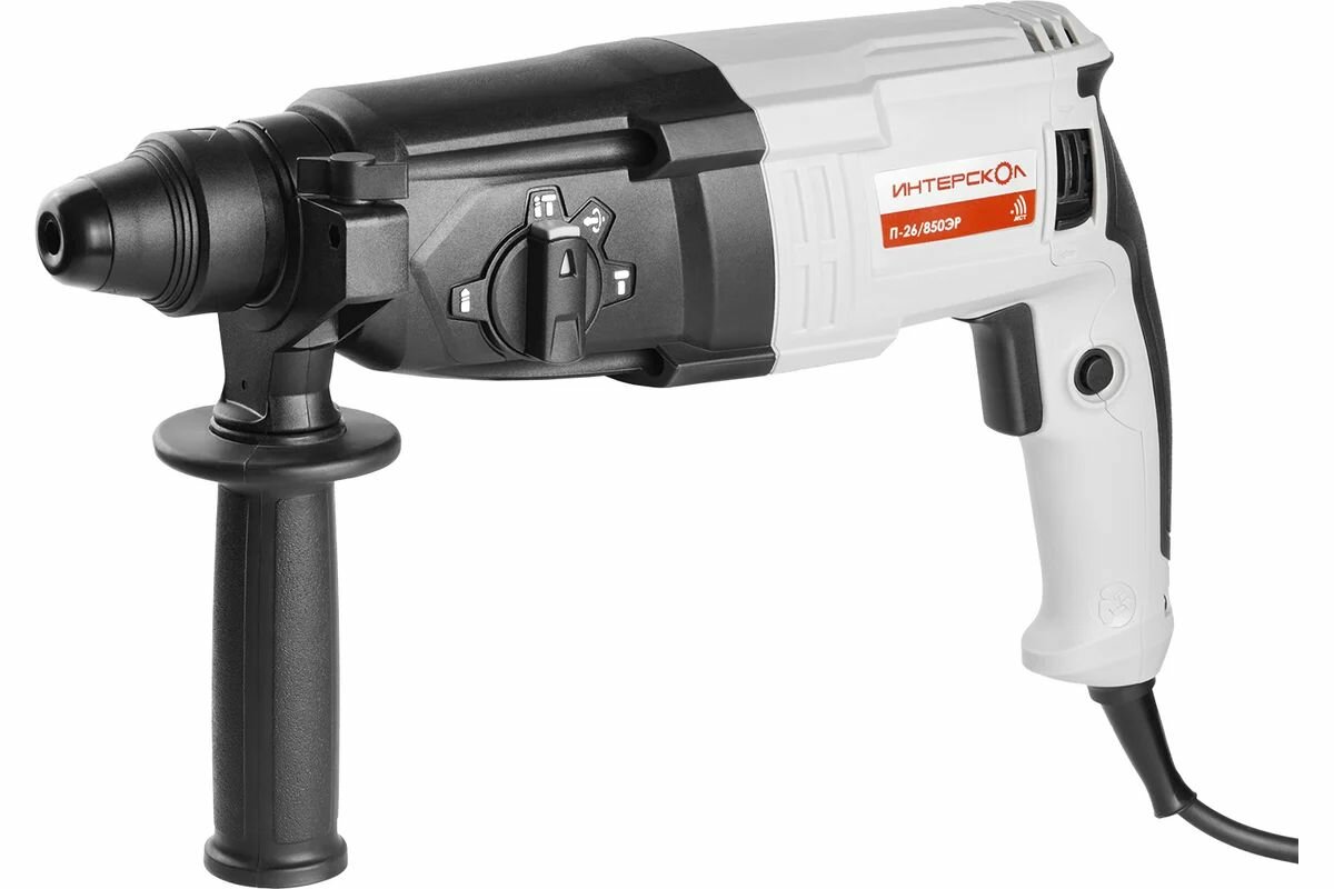 Перфоратор Интерскол П-26/850ЭР SDS plus (кейс) 849.1.0.70