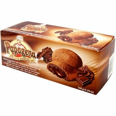 Печенье Papagena песочное с шоколадной кремовой начинкой 150 гр.