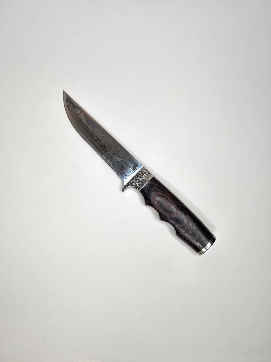 Большой охотничий нож Охотник из стали 65х13