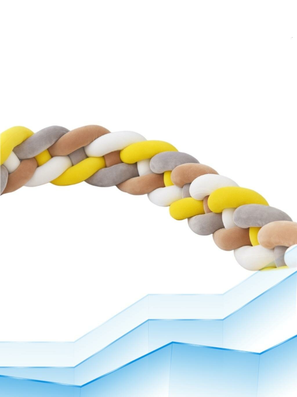 Фланелевые защитные бортики для детской кроватки, 1 - D