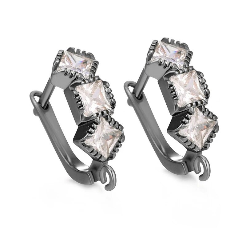 Серьги-крючки Juya, 2 шт, Metal Black