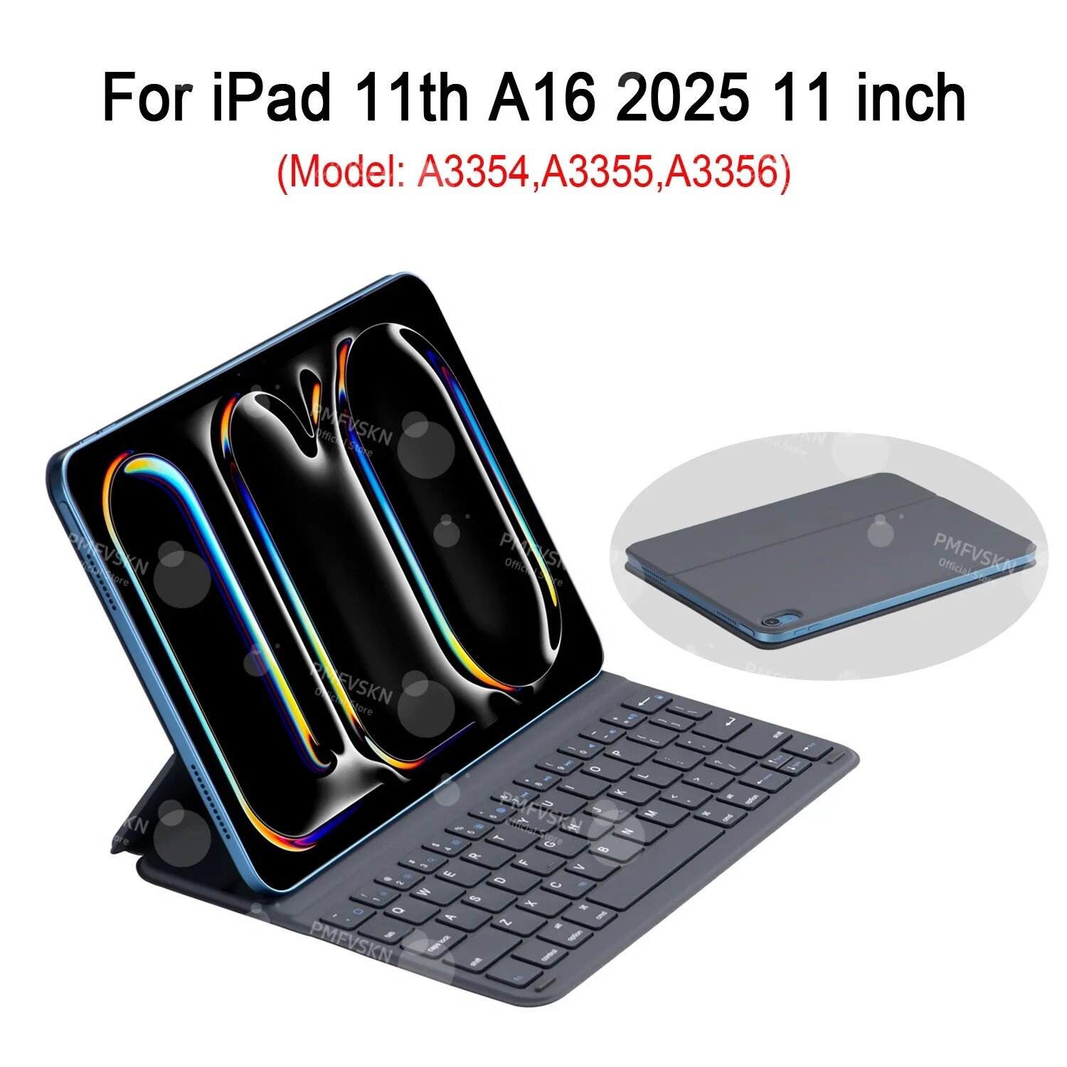 Смарт-клавиатура для iPad 11th A16 2025, Russian Keyboard
