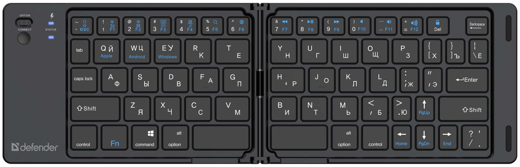 Клавиатура беспроводная (45094) Enigma SB-094 RU, черный