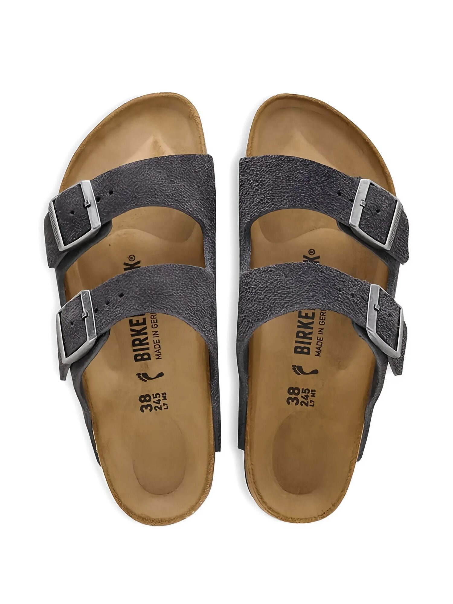 Босоножки Birkenstock Buckle strap sandals, размер 39, серый — фото 1