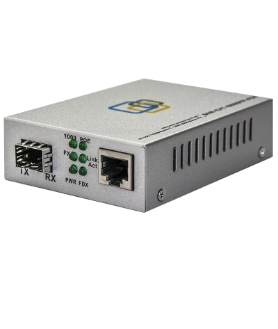 SNR-CVT-1000SFP-I / Медиаконвертер Медиаконвертер 101001000-Base-T 1000Base-FX с SFP-портом в индуст