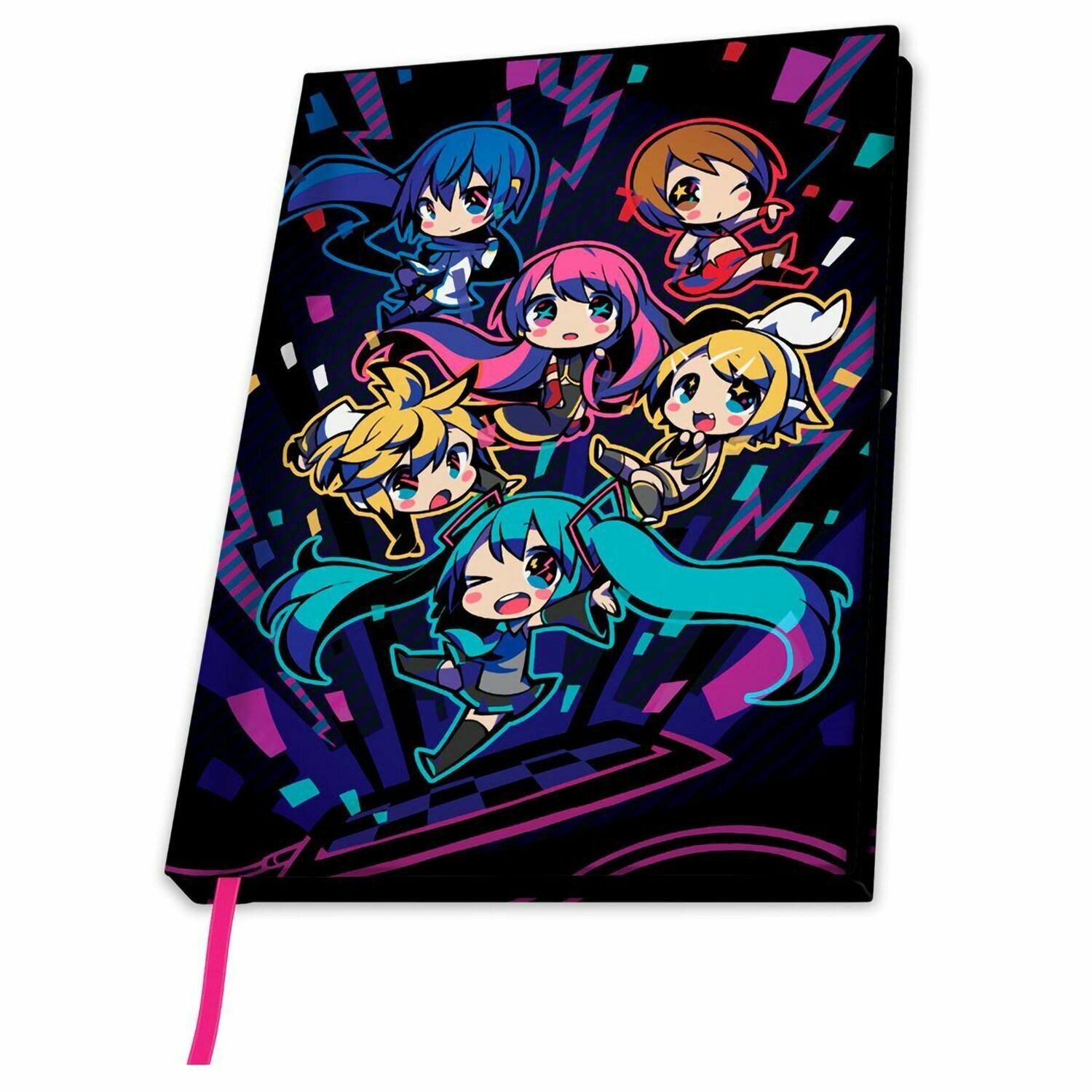 Блокнот ABYstyle Hatsune Miku, A5, ляссе, 180 листов, твёрдый картон