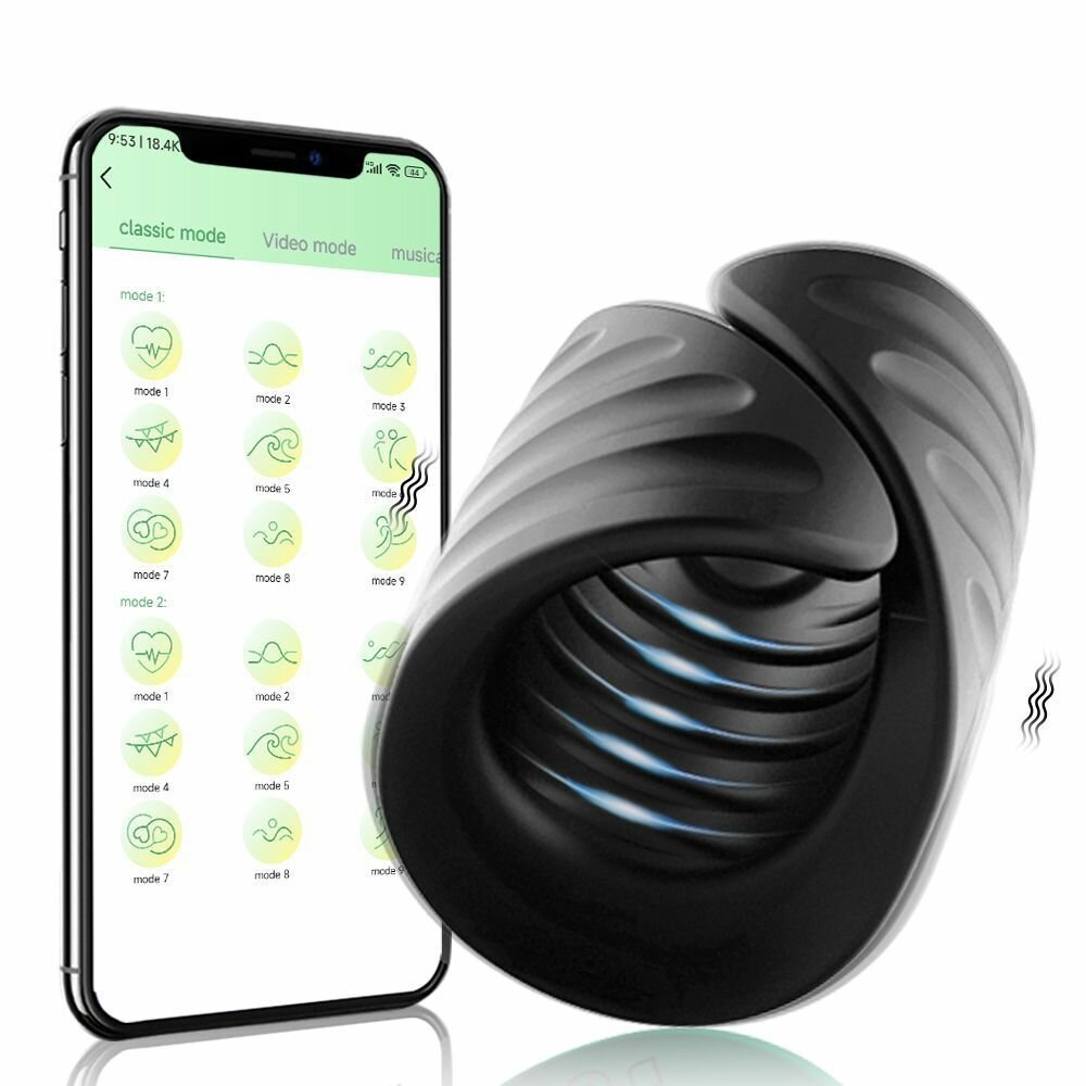 Тренажер для головки полового члена с управлением через приложение, массажер для мастурбации, устройство для тренировки