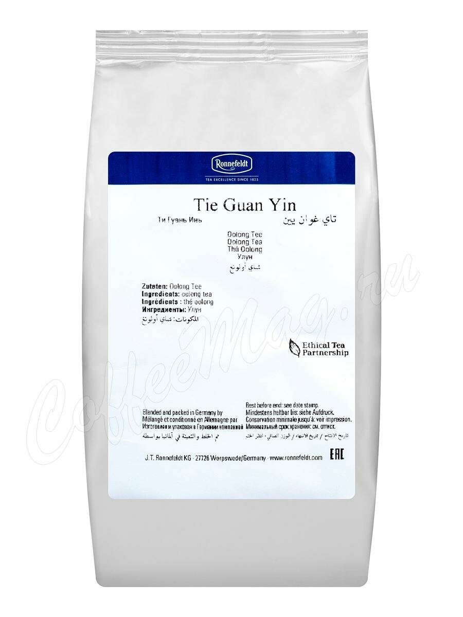 Чай крупнолистовой Ronnefeldt Loose Tea Tie Guan Yin (Ти Гуань Инь), Арт.19130, 100гр