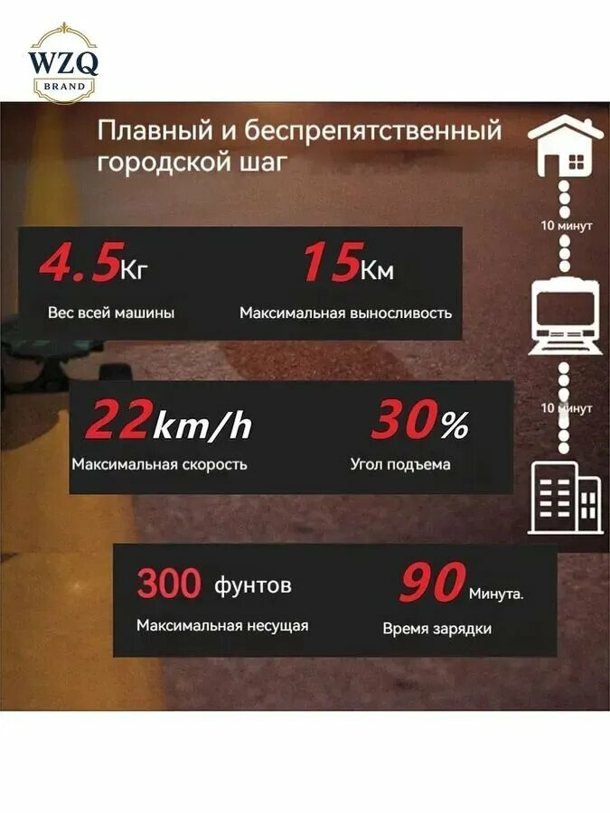 Электроскейт 350 Вт — фото 1