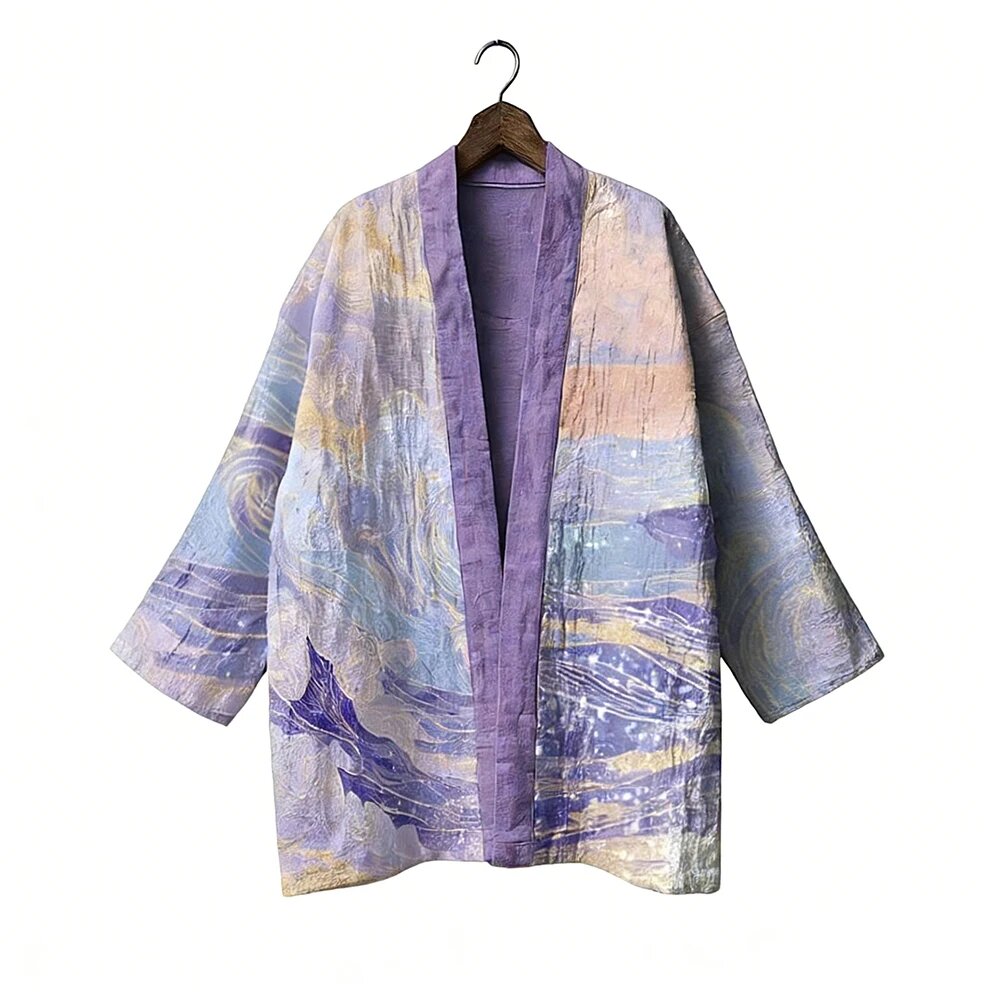 Кимоно кардиган Wearyourface, Haori Jacket10