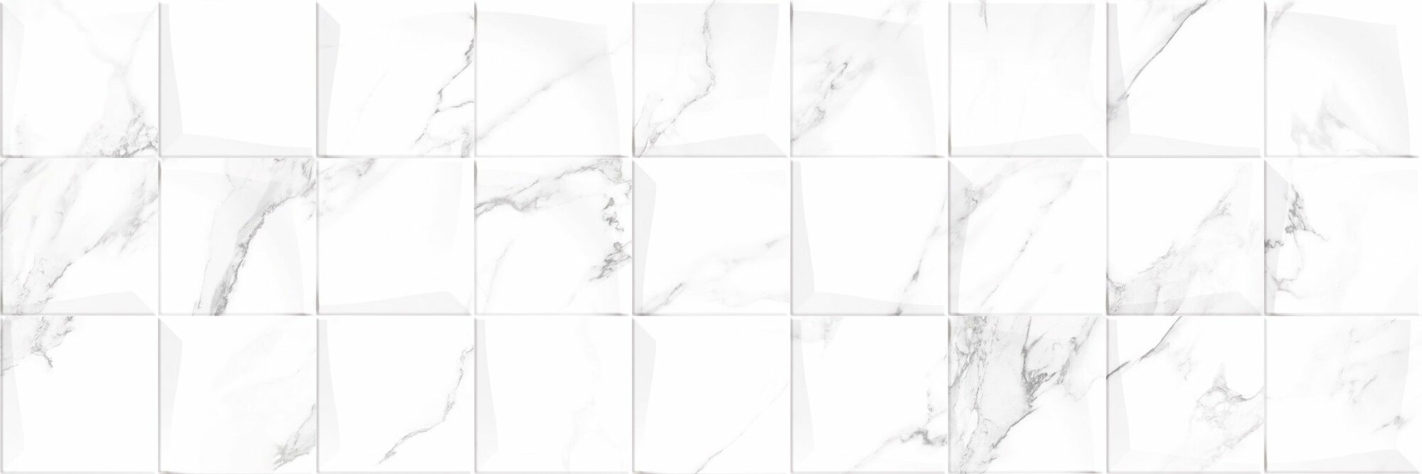 Плитка настенная PRIMAVERA Omnia Decor 09 DG03-09 с рисунком глянцевая для ванной, 30 х 90 см, 1,08м2