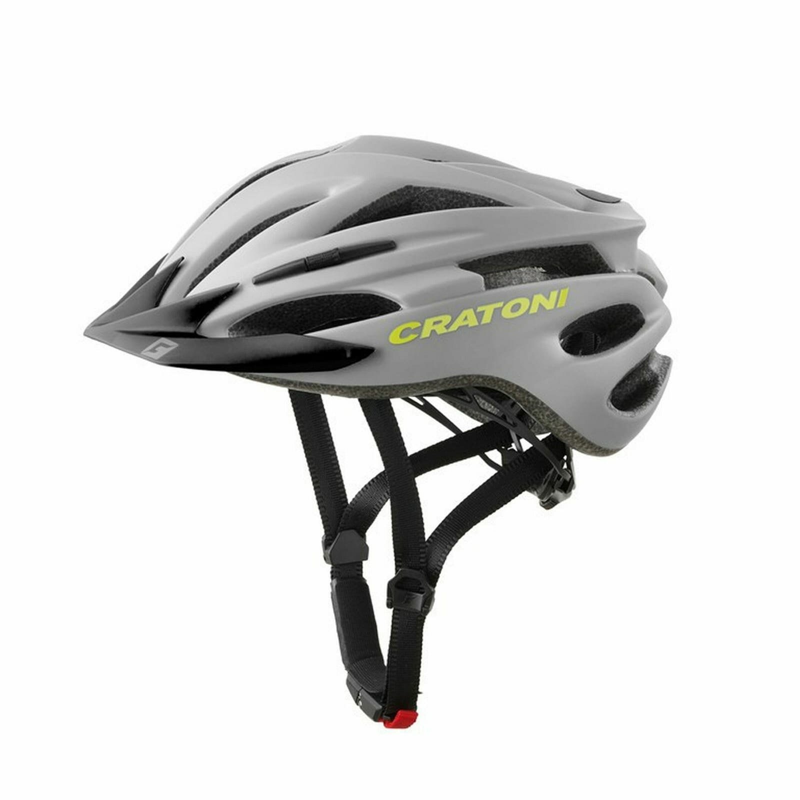 DECATHLON Шлем защитный CRATONI Pacer, серый/темно-серый, размер 58-62