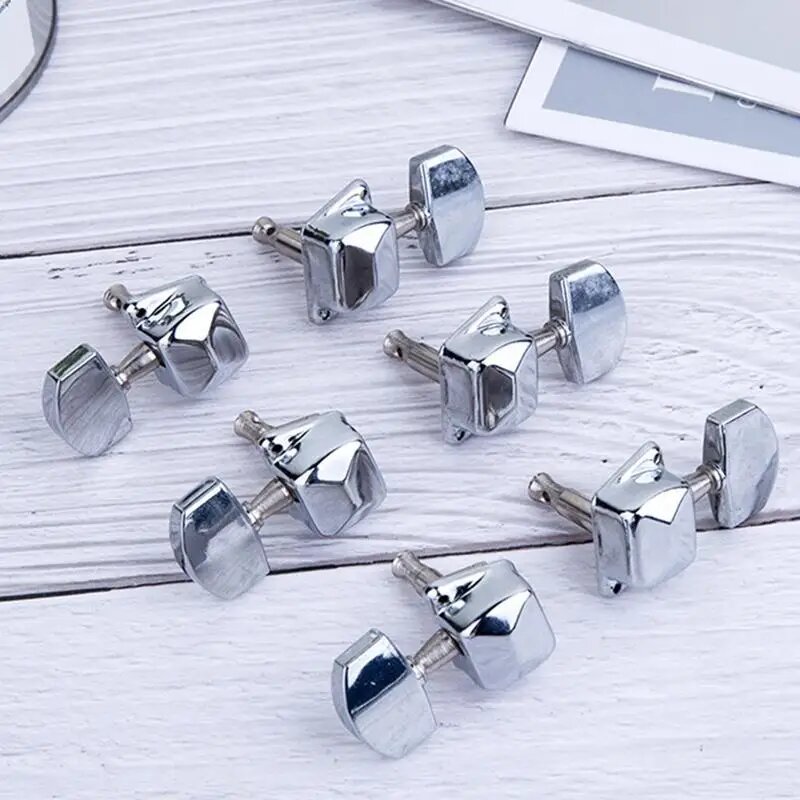 Колышки для струн гитары, акустическая гитара, тюнер, клавиши, полузакрытые тюнер, машинные головки набор тюнеров для акустической Народной классической