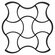 Форма для плитки 50x50 см, для сада