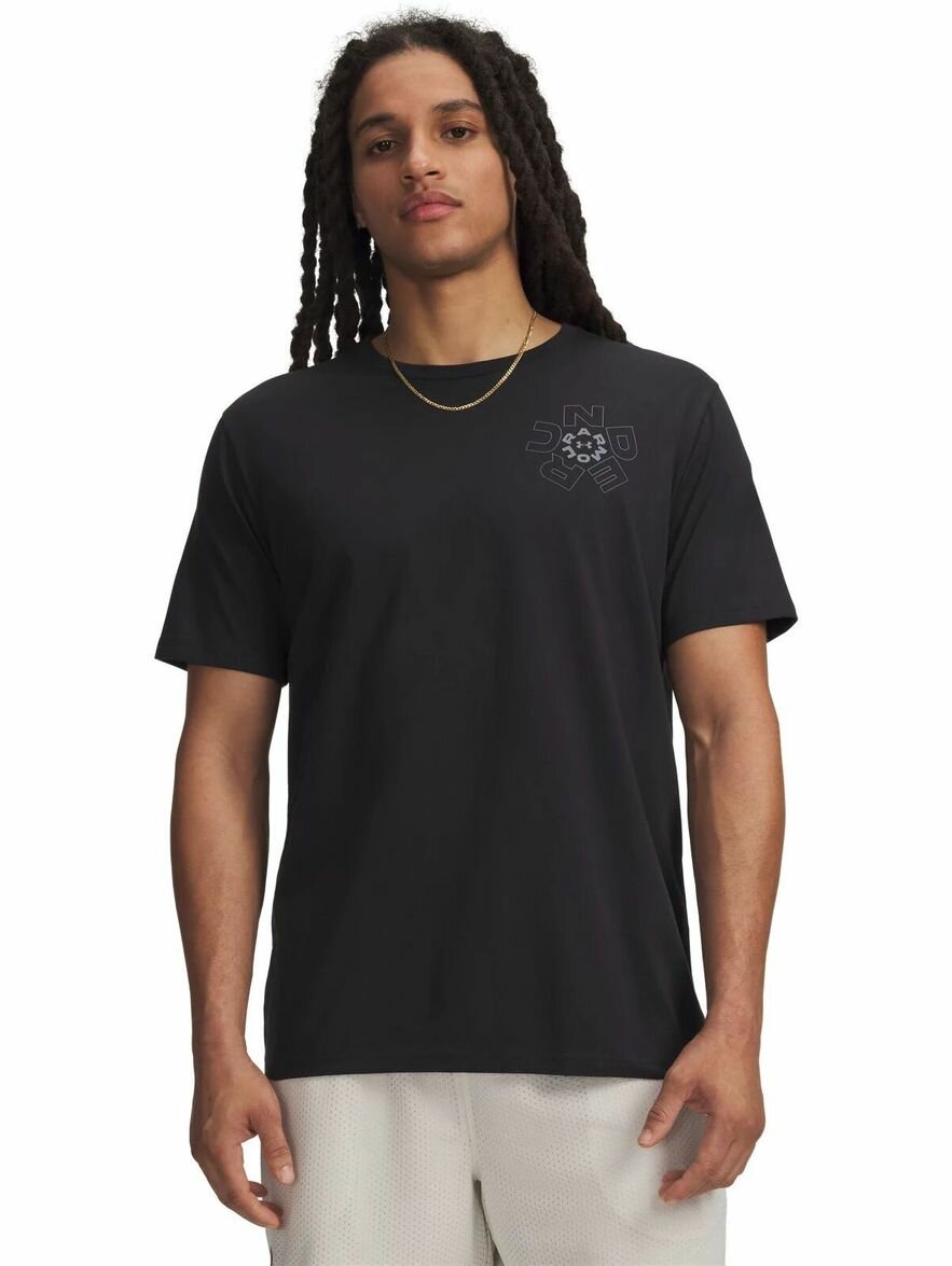 Футболка спортивная Under Armour UA M Radial WM SS