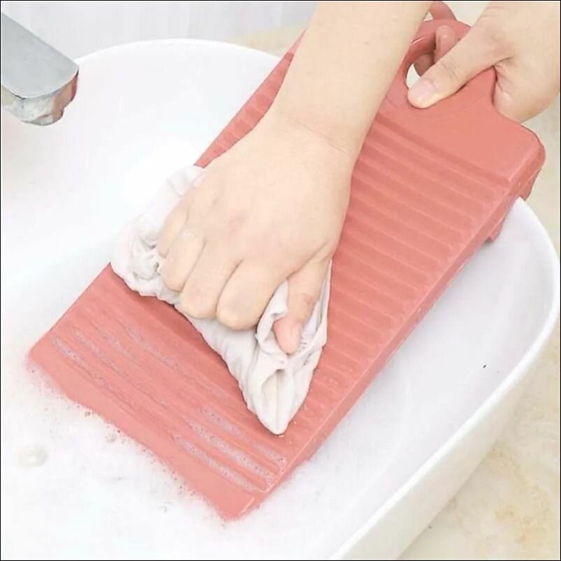 Стиральная доска / Для детского белья / Для ручной стирки, пластик