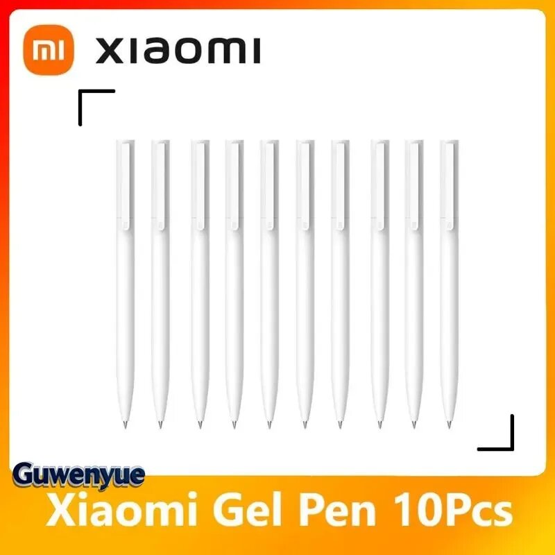 Набор ручек Шариковая, цвет: Черный, 10 шт.