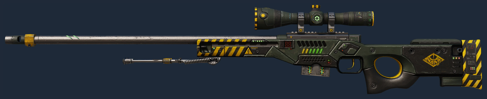 StatTrak™ AWP | Фобос (Немного поношенное) Скины CS2 с быстрой автовыдачей steam trade