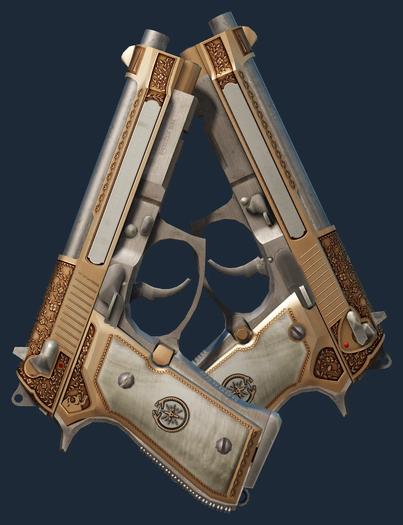 StatTrak™ Dual Berettas | Картель (Прямо с завода) Скины CS2 с быстрой автовыдачей steam trade