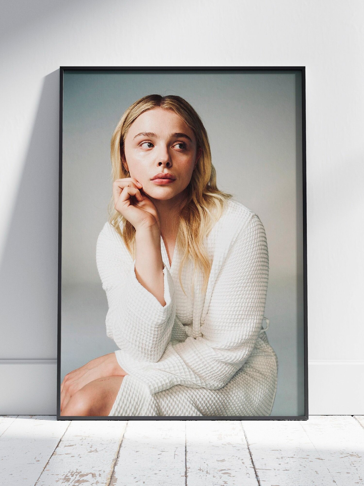 Плакат на стену для интерьера Хлоя Грейс Морец (Chloe Grace Moretz 34) - Постер по актеру фильма, кино, сериала формата A4 (21x30 см)