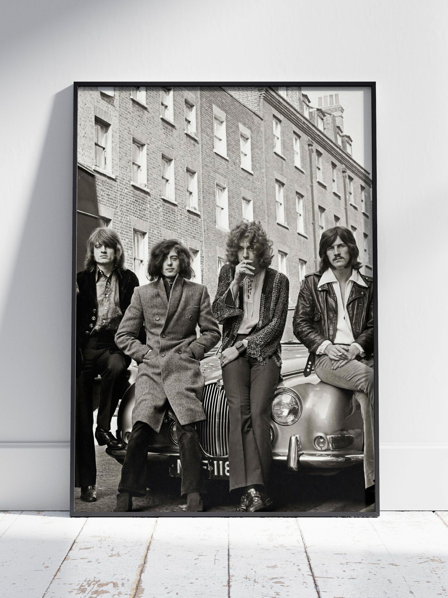 Плакат на стену для интерьера Лед Зеппелин (Led Zeppelin 13) - Постер по музыке и артисту формата A4 (21x30 см)