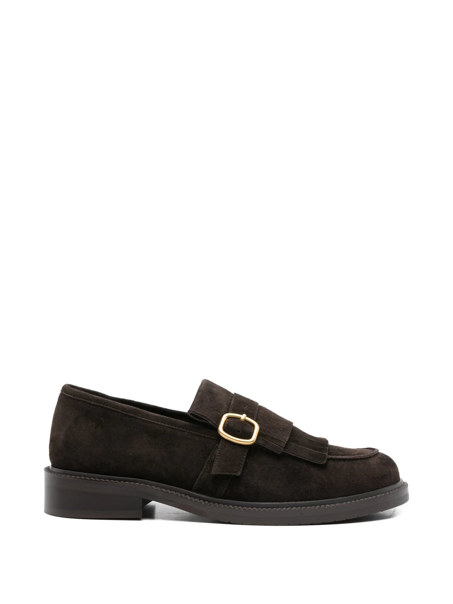 Лоферы Fringed-detail suede loafers