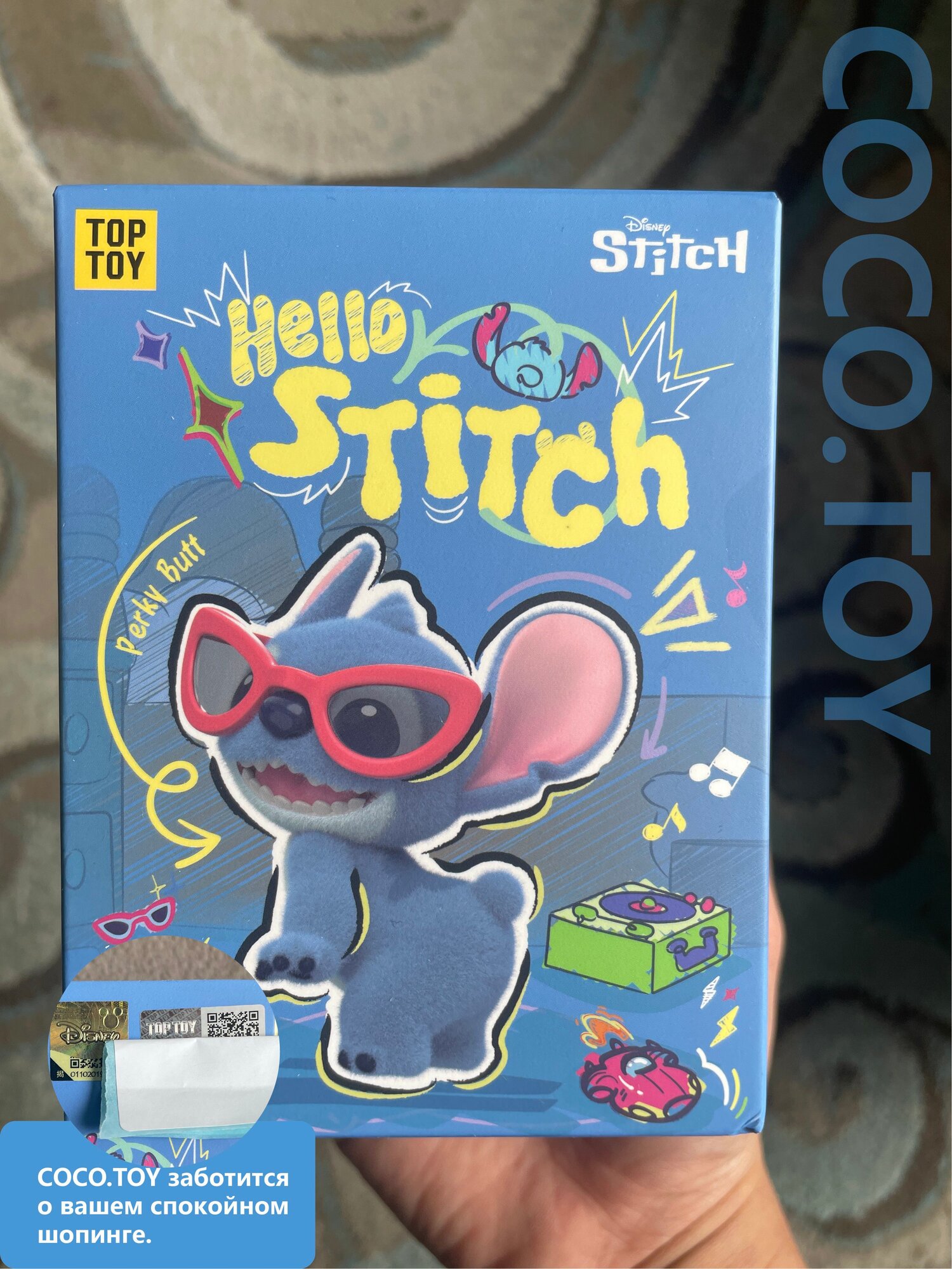 Лило и Стич новая модель TOP TOY stitch Blind Box 1 шт Стекающаяся кукла COCO.TOY