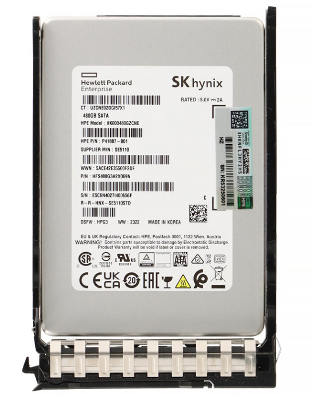 Жесткий диск HP P41887-001 480Gb SATAIII 2.5" SSD