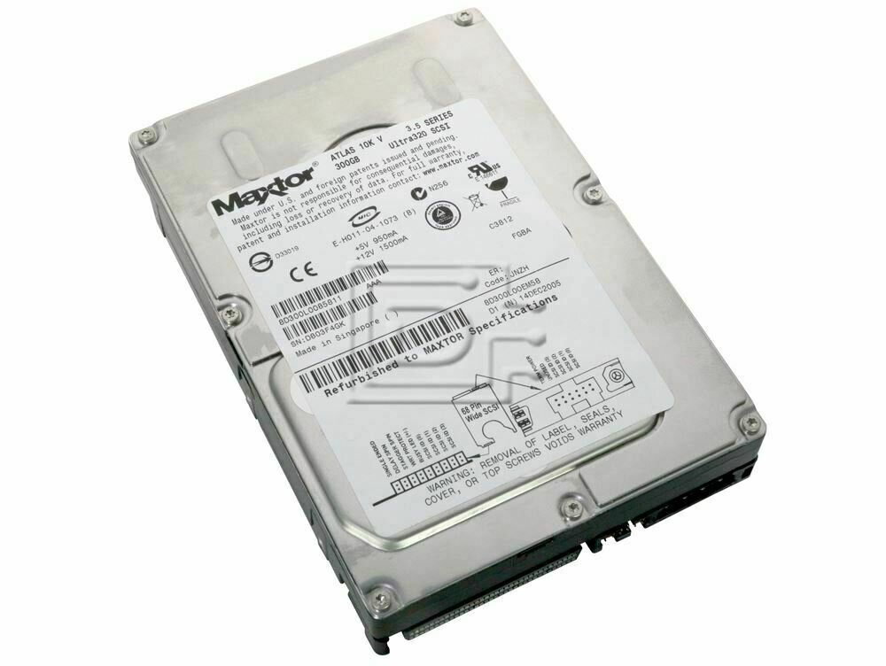 Жесткий диск Maxtor 8D300L0 300Gb U320SCSI 3.5" HDD