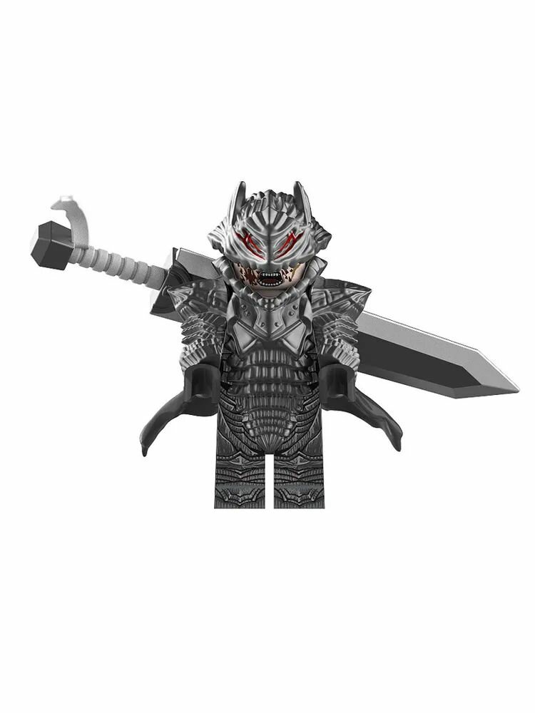 Фигурок минифигурки (совместим с лего), Young Animal-Аниме Berserk/ Guts+War Wolf