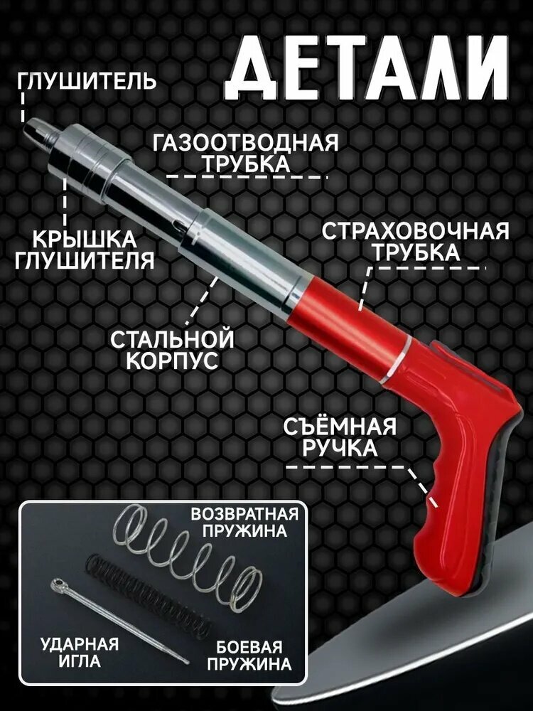 Гвоздезабивной пистолет / Пневмопистолет для гвоздей