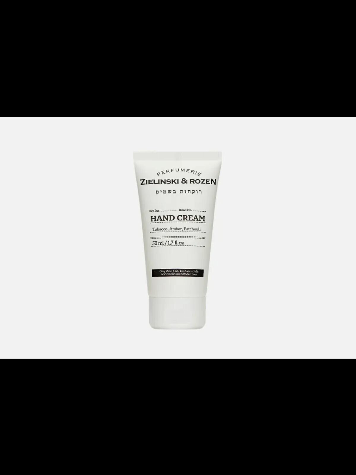 Zielinski & Rozen Крем для рук Tobacco, Amber, Patchouli 50мл