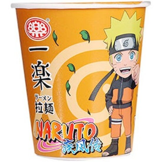 Лапша быстрого приготовления Naruto Рамен Roast Beef Curry карри и жареная говядина 60 г