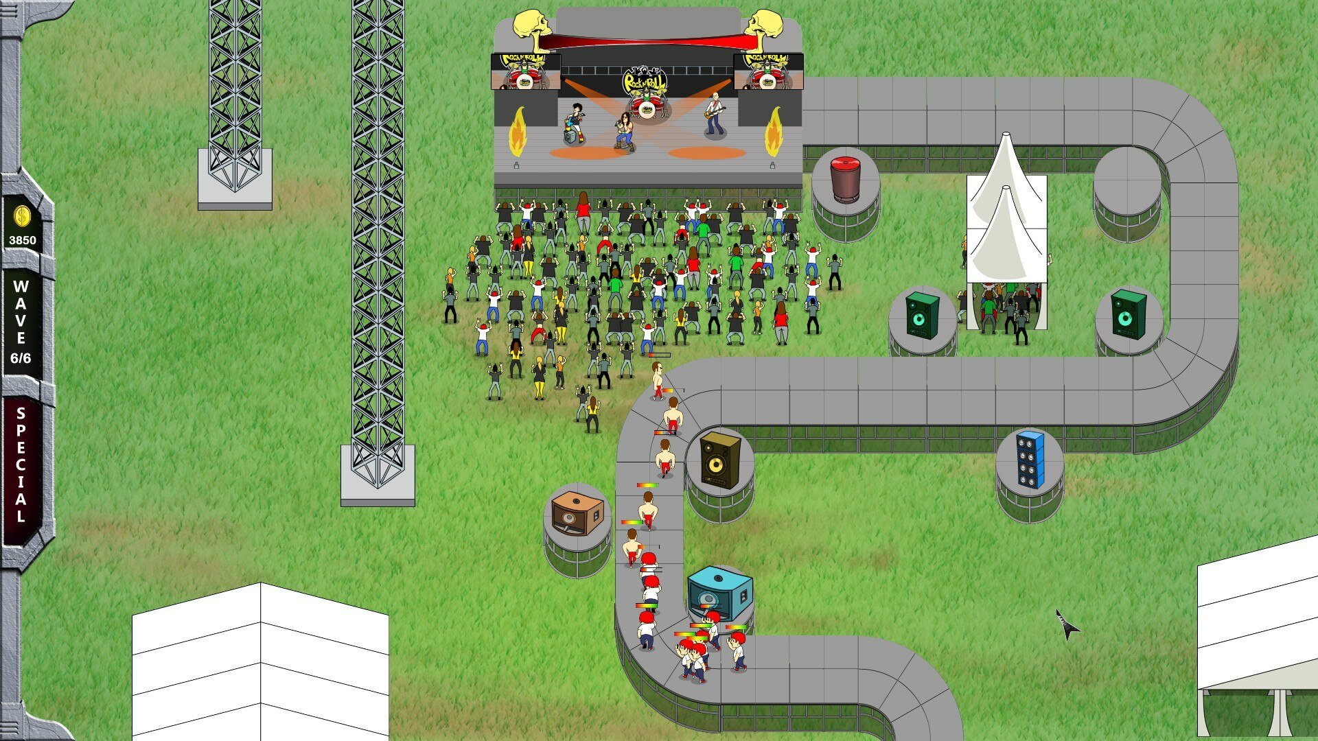 Rock 'N' Roll Defense Steam Ключ • Активация Steam • регион Весь мир