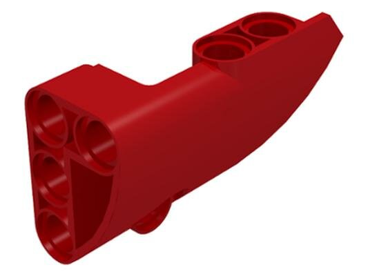 Деталь Lego 87086 Technic, Panel Fairing # 2 Small Smooth Short, Side B